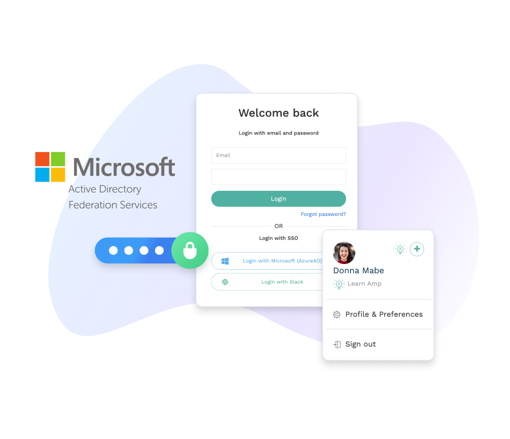 Partner Page Microsoft Adfs
