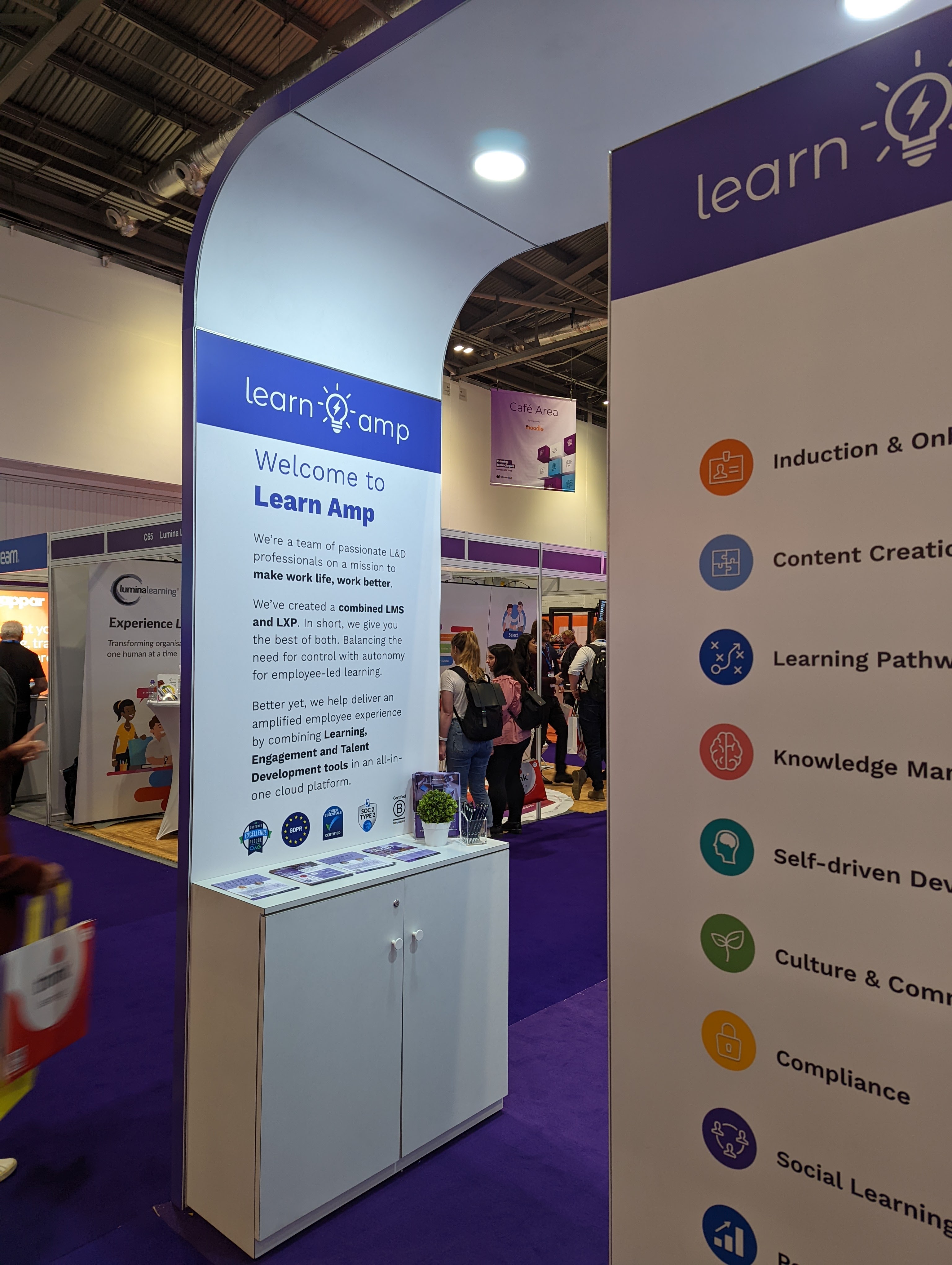 Learn Amp at Learning Technologies 2022