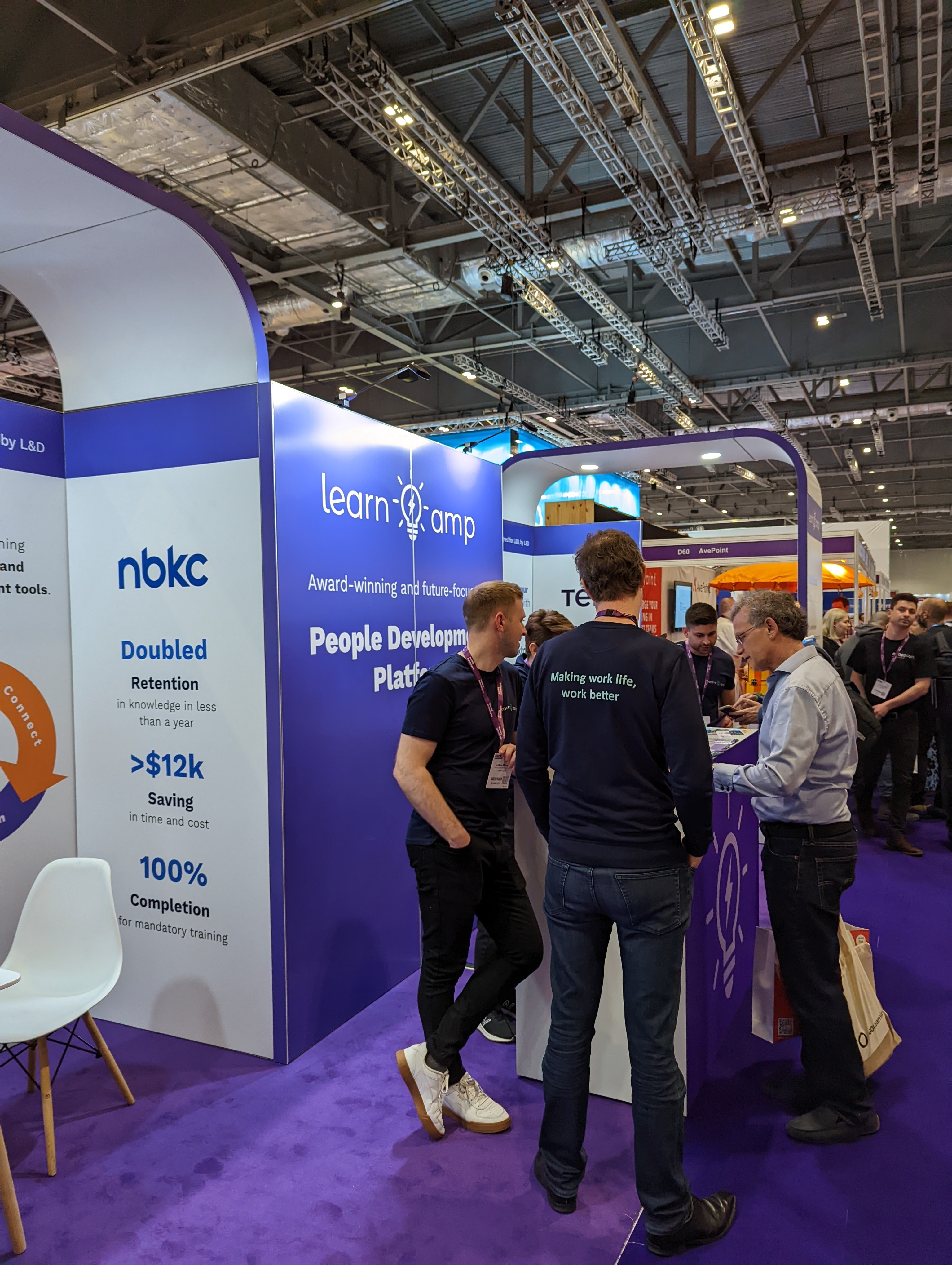 Learn Amp at Learning Technologies 2022